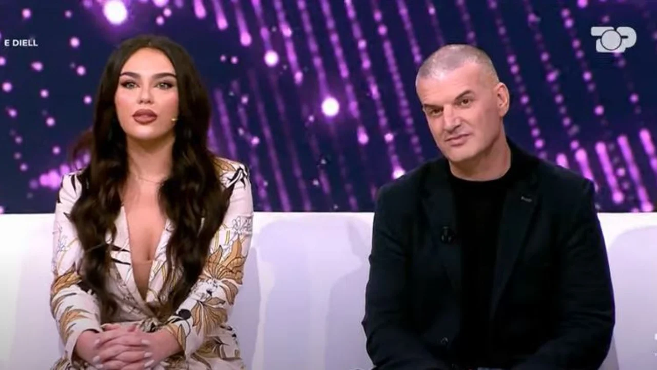 Bledi Mane: Erion Braçe ndaloi Belinda Dragotin në oborrin e Top ...